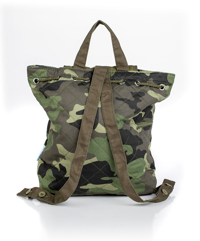 St. Jude Kids Quilted Camo Backpack by Stephen Joseph - St. Jude Gift Shop