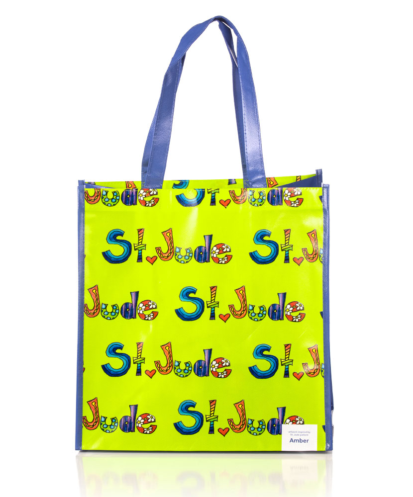 St. Jude Repeat Reusable Tote - Patient Art Inspired - St. Jude Gift Shop