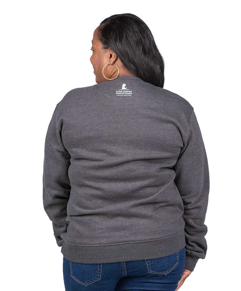 St. Jude Color Repeat Crew Sweatshirt - St. Jude Gift Shop