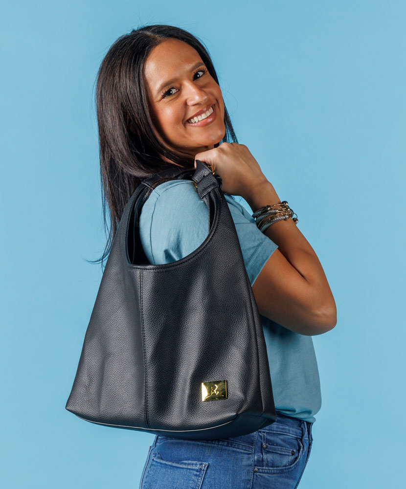 St. Jude Vegan Leather Shoulder Bag - St. Jude Gift Shop