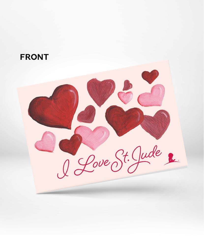 Sending Love Greeting Card - Single - St. Jude Gift Shop