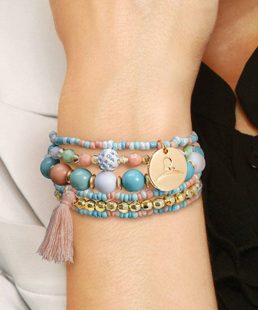 Multi-Color Strand Beaded Bracelet - St. Jude Gift Shop