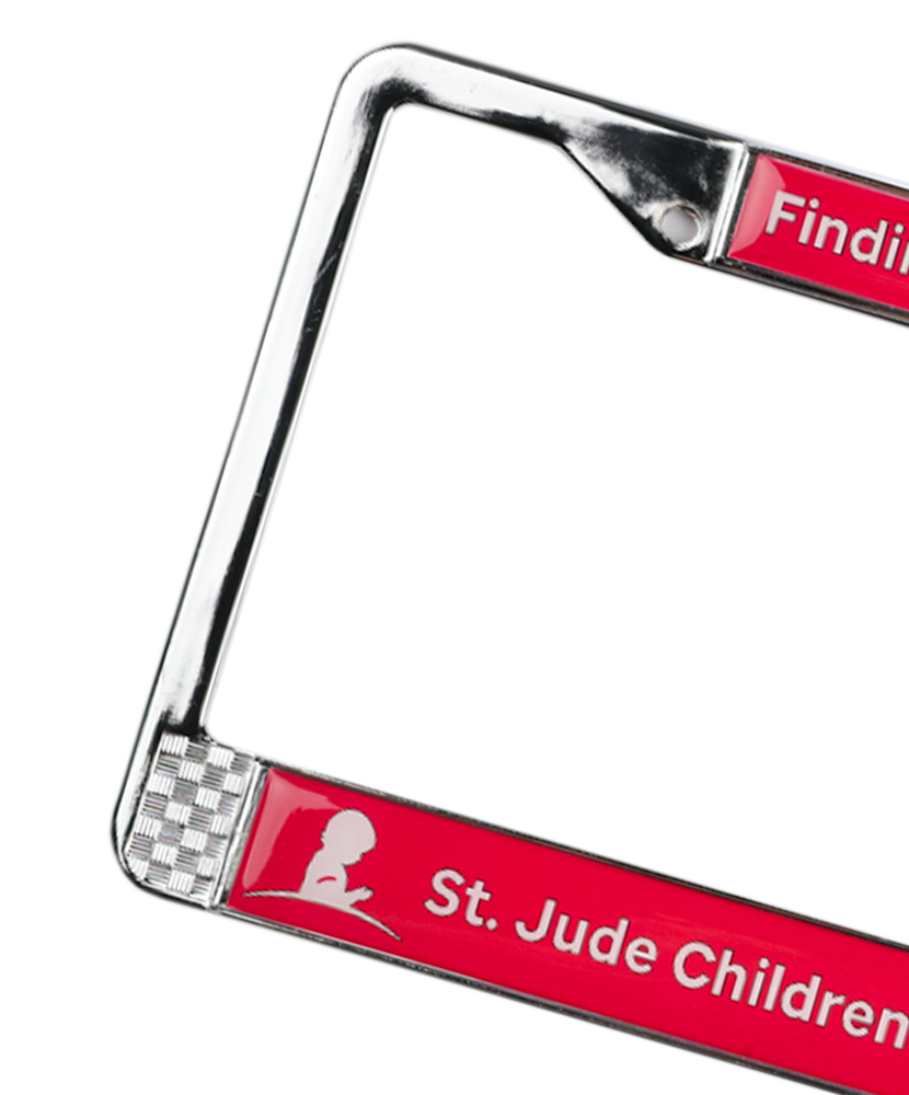 Metal License Plate Frame - St. Jude Gift Shop