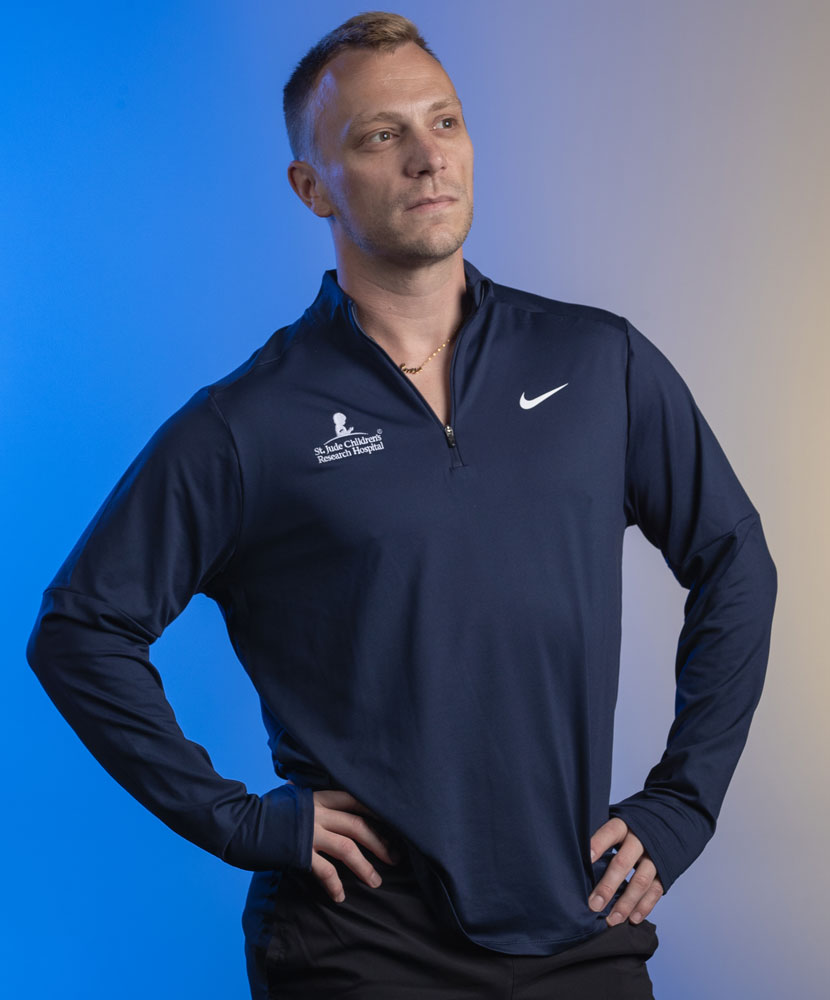Nike Dri-FIT Element 1/2-Zip Pullover - Navy - St. Jude Gift Shop