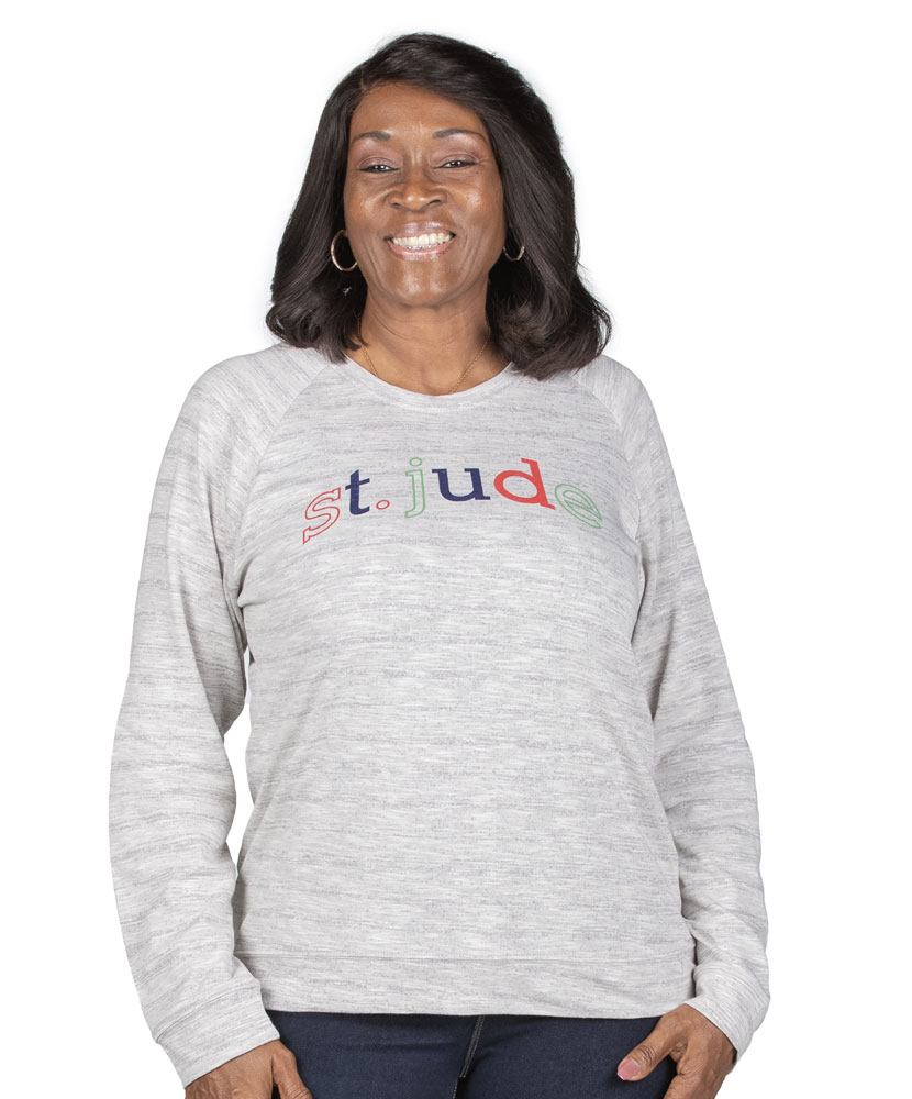 Women's Crewneck Super Soft Sweatshirt - St. Jude Gift Shop