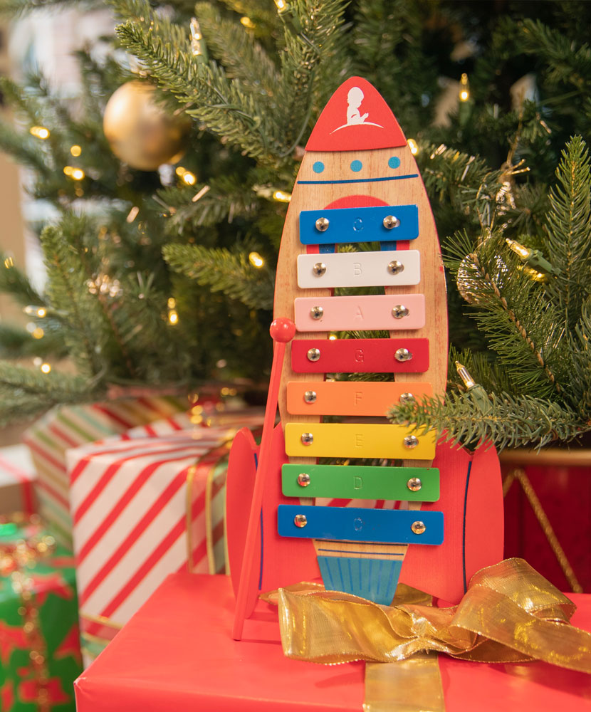 St. Jude Rocket Xylophone by Stephen Joseph - St. Jude Gift Shop