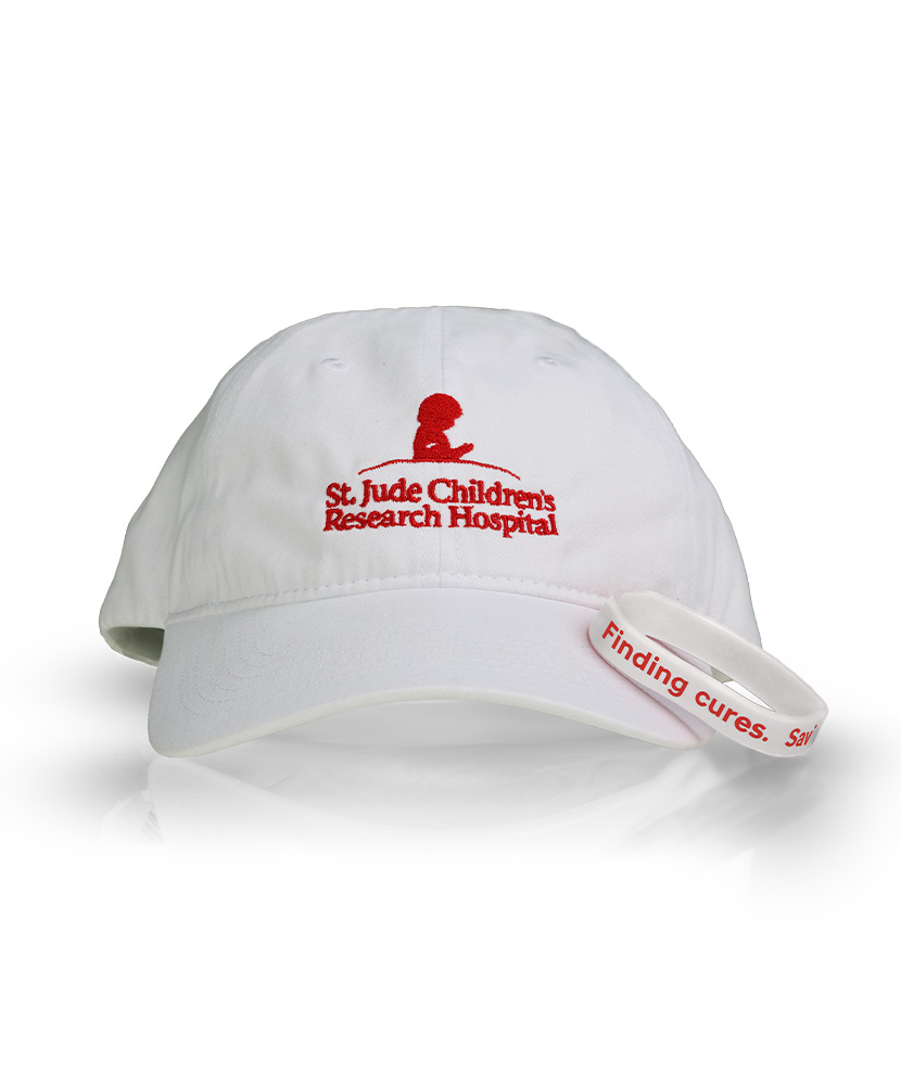 St. Jude Unisex 2024 Hat Wristband T-Shirt Combo - St. Jude Gift Shop