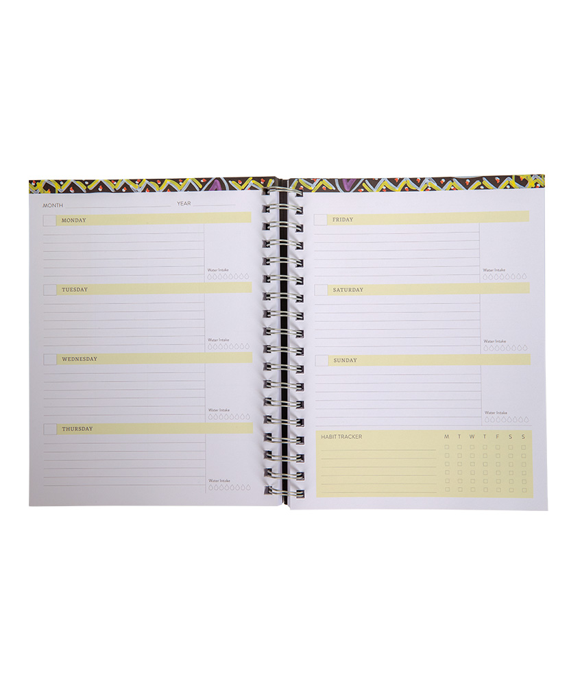 Patient Art-Inspired Undated Weekly Planner - St. Jude Gift Shop